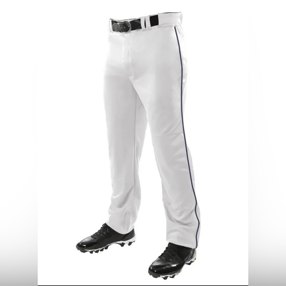 Champro | Pants | Champro Sports Open Bottom White Baseball Pants Size ...